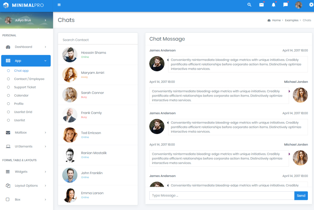Minimal Pro - Responsive Bootstrap 4 Admin Template