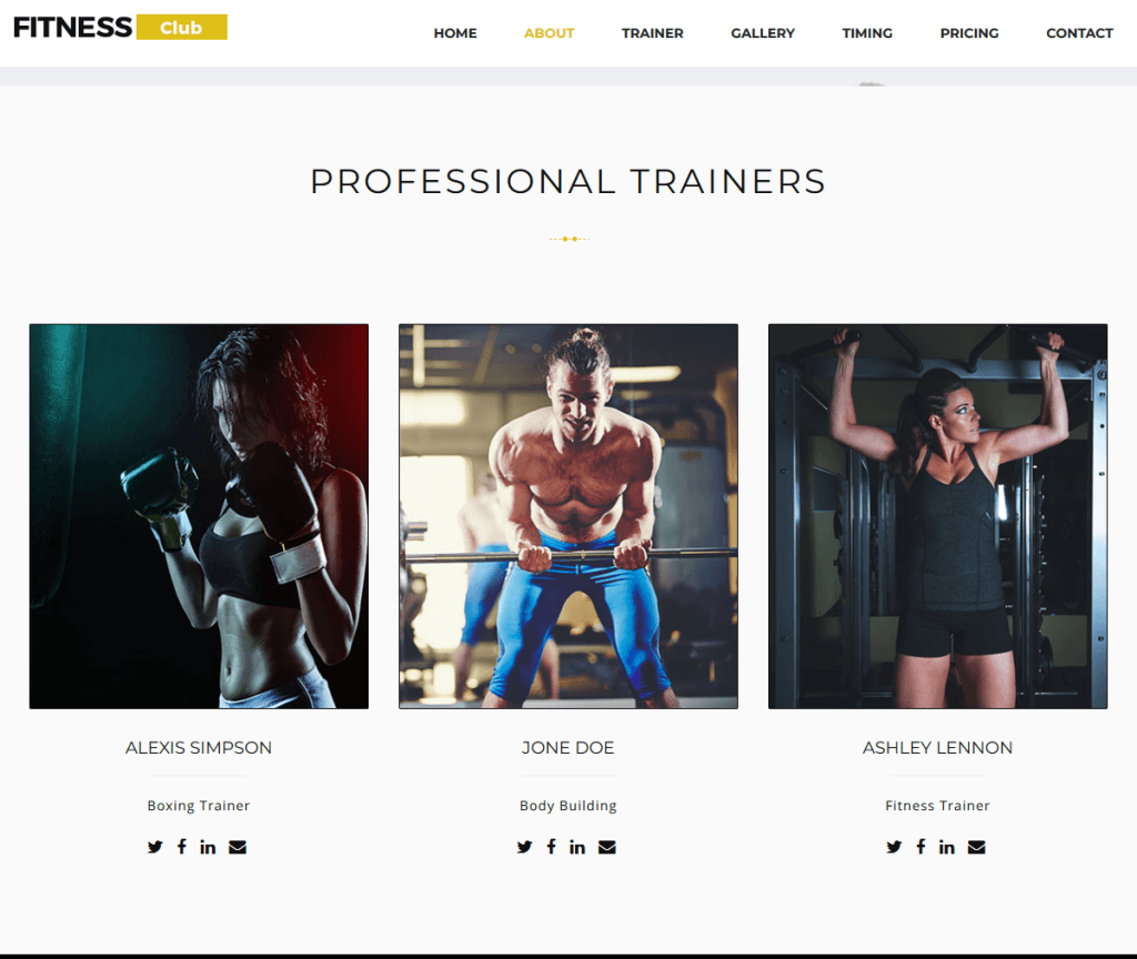 FIT - Responsive Parallax One Page HTML Template