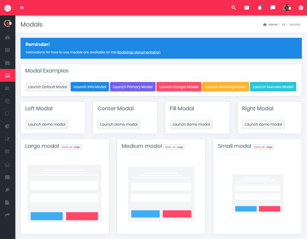 Minimal Lite Mini Sidebar - Responsive Bootstrap Admin Templates