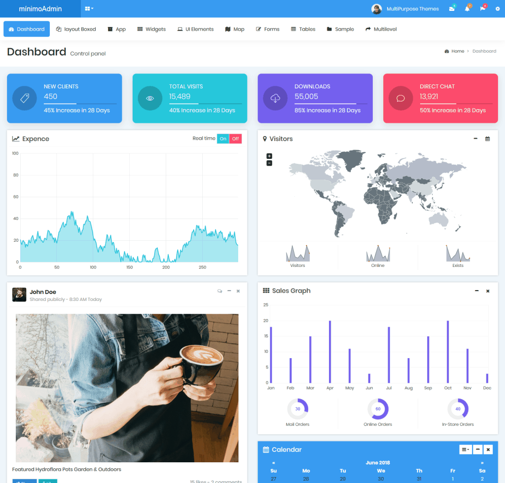 Cyber Monday Sale On ThemeForest On Admin Templates