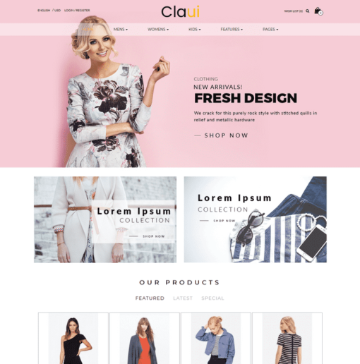 Create an attractive e-commerce website with OpenCart templates ...