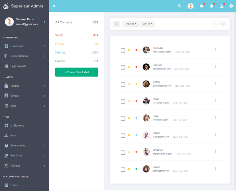 Superieur Analytics - Responsive Bootstrap Admin Templates