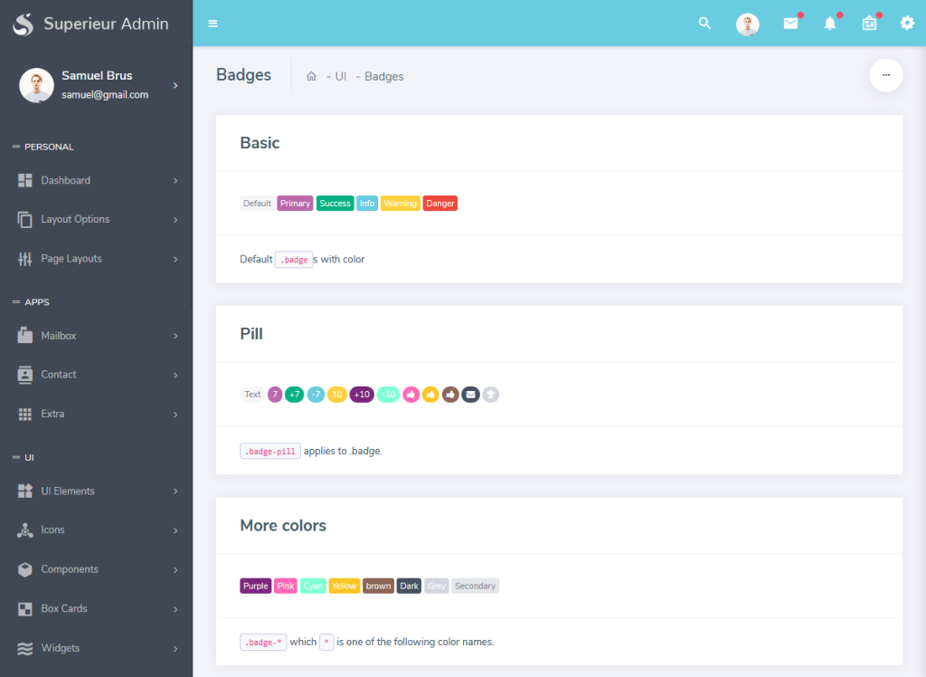 Superieur Analytics - Responsive Bootstrap Admin Templates
