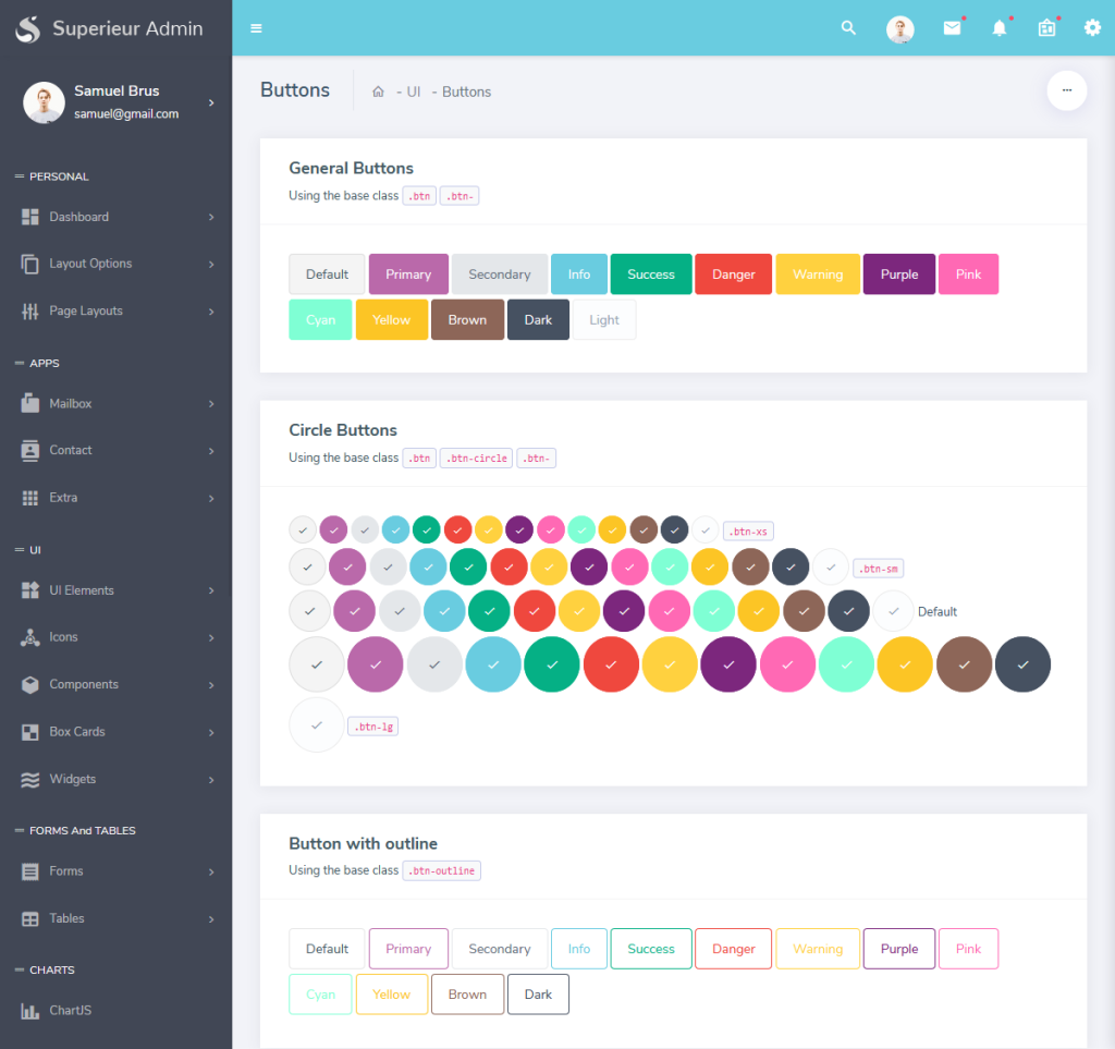 Superieur Analytics - Responsive Bootstrap Admin Templates