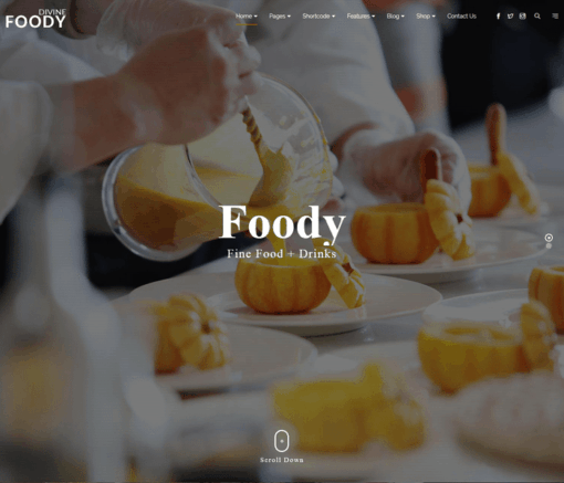 Restaurant Business Premium HTML Templates of 2018