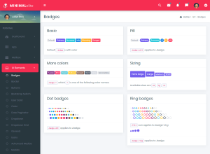 Admin Templates Bootstrap Minimal elite Admin WebApps Templates
