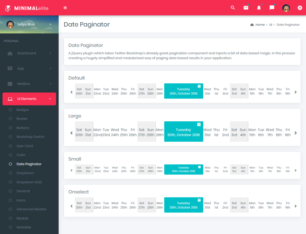 Admin Templates Bootstrap Minimal elite Admin WebApps Templates