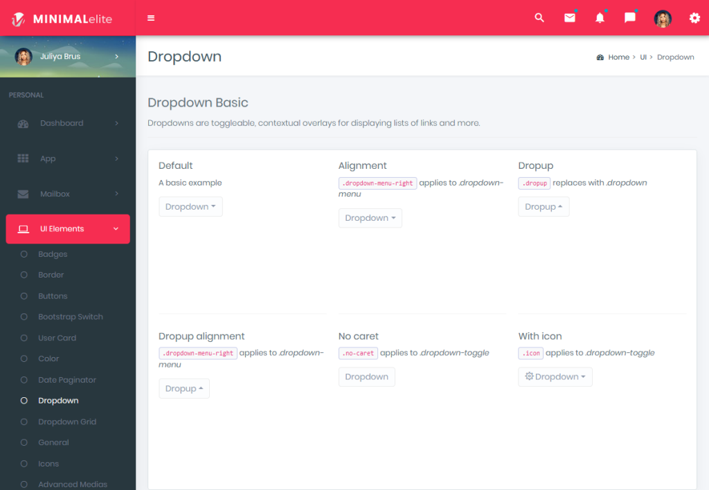 Admin Templates Bootstrap Minimal elite Admin WebApps Templates