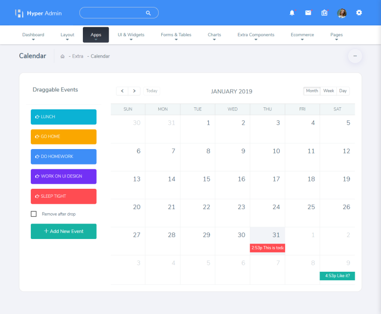 Highly Flexible Bootstrap Admin Templates - Hyper