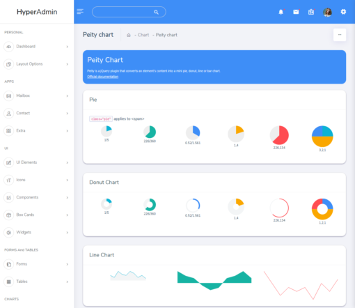 Hyper Dashboard Admin Templates for Multipurpose