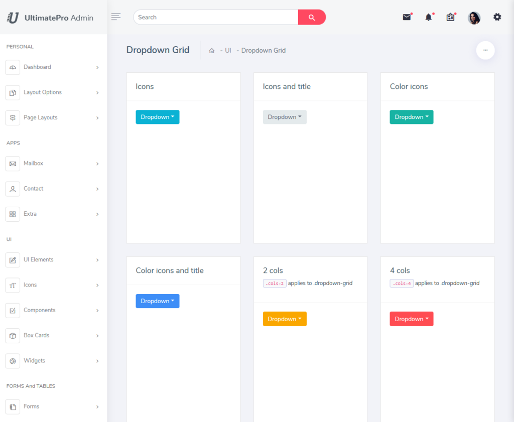 UltimatePro E-Commerce Dashboard Admin Template - MultiPurpose Themes