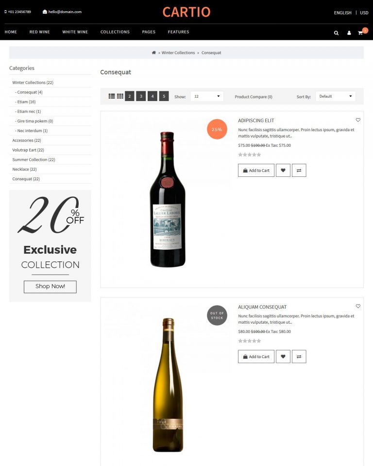 Cartio - Multi-Purpose Responsive Opencart Themes - MultiPurpose Themes
