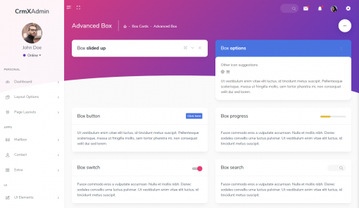 CrmX Hospital Responsive Admin Dashboard - MultiPurpose Themes