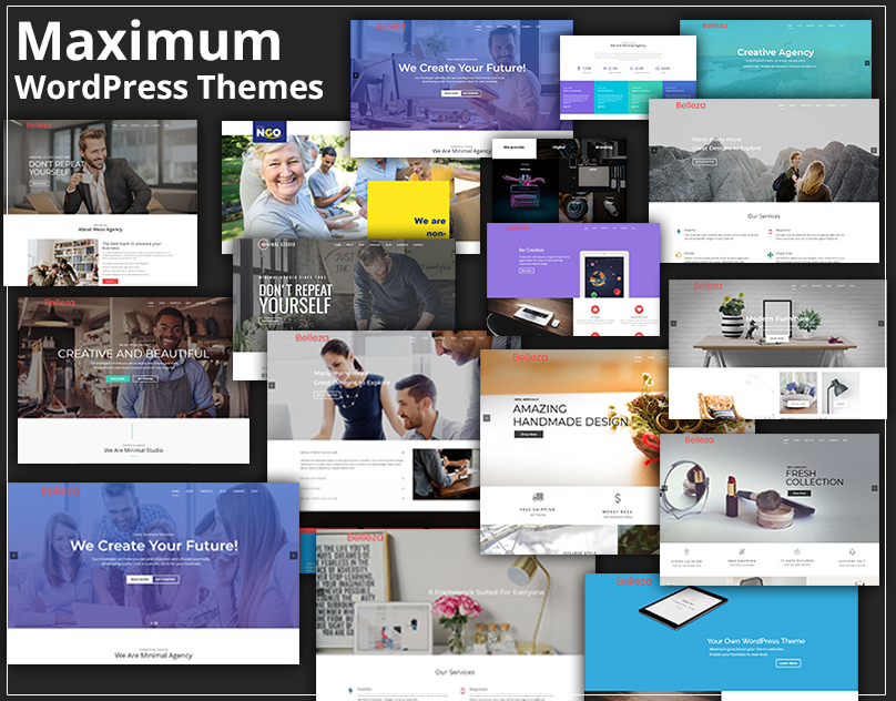 35+ layouts - MultiPurpose Themes
