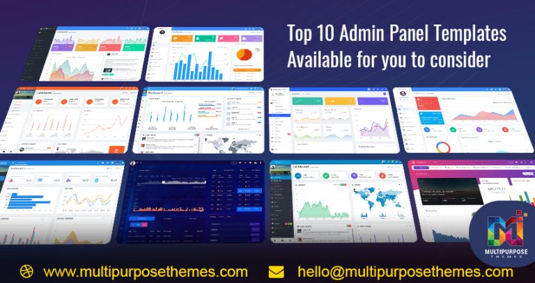 Top-10-Admin-Panel-Templates-Available-for-you-to-consider-850x450 ...