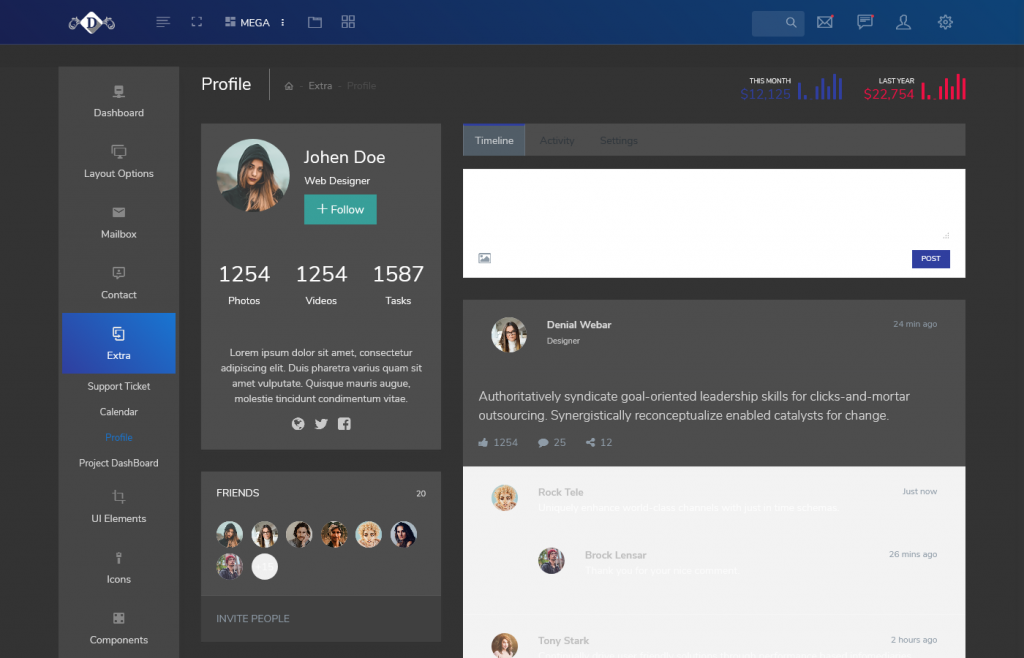 Bootstrap Admin Template | Premium Admin Template