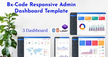 Bx Code Responsive Admin Dashboard Template 850x450 Multipurpose Themes