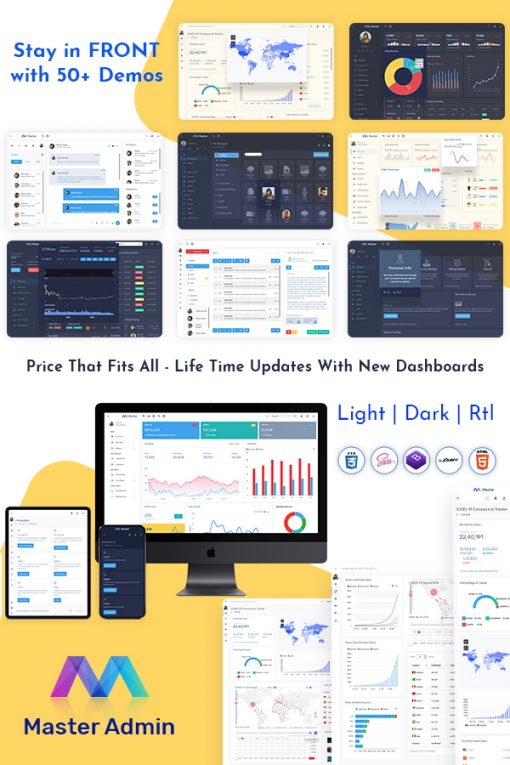Responsive Admin Dashboard Template | Responsive Bootstrap 4 Admin