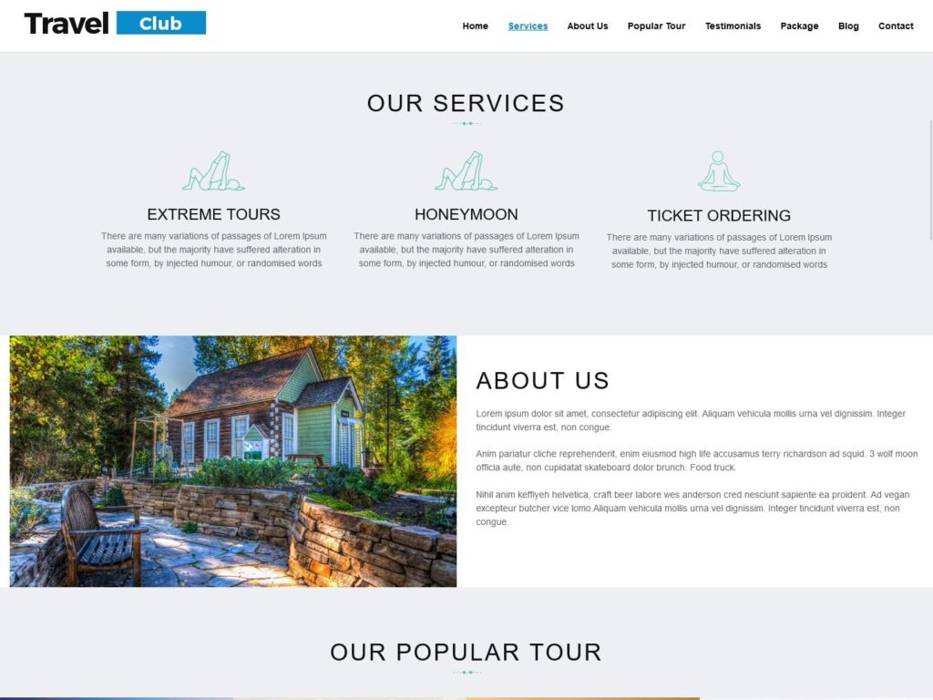 Elegant Multipurpose Travel HTML Template With 100% responsive Layout