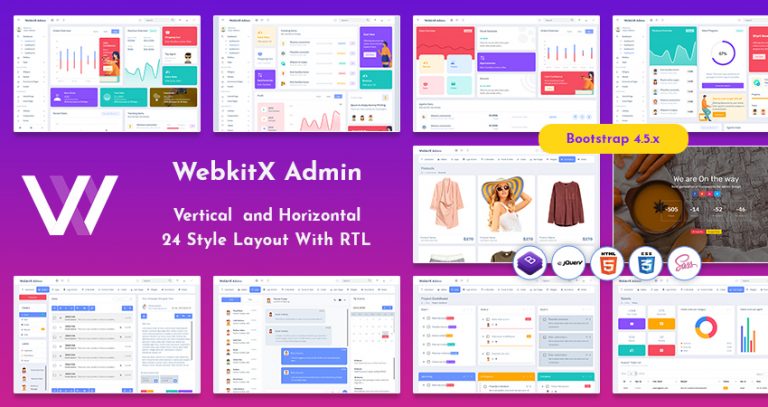 webkitx-Bootstrap-Admin-Dashboard - MultiPurpose Themes