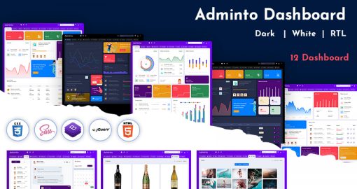 Adminto-Bootstrap-Admin-Template-Dashboard-HTML-850x450 - MultiPurpose ...