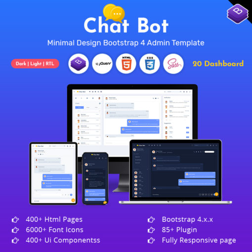 Top Responsive Bootstrap 4 Admin Templates you need