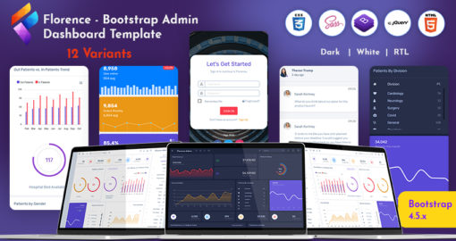 Bootstrap 4 Admin Dashboard - MultiPurpose Themes