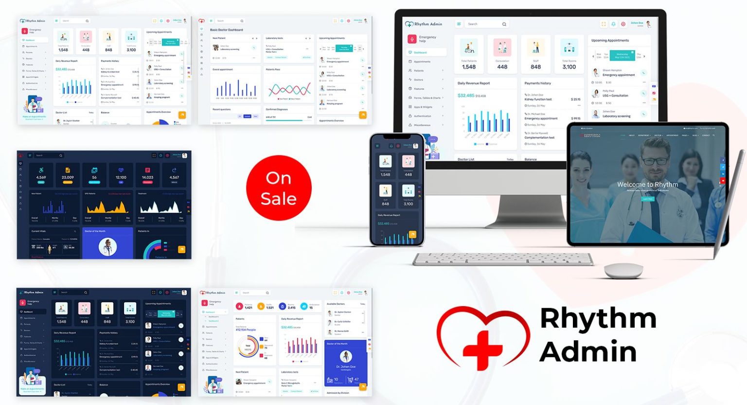 Fully Featured Admin Theme for CRM and CMS - MultiPurpose Themes