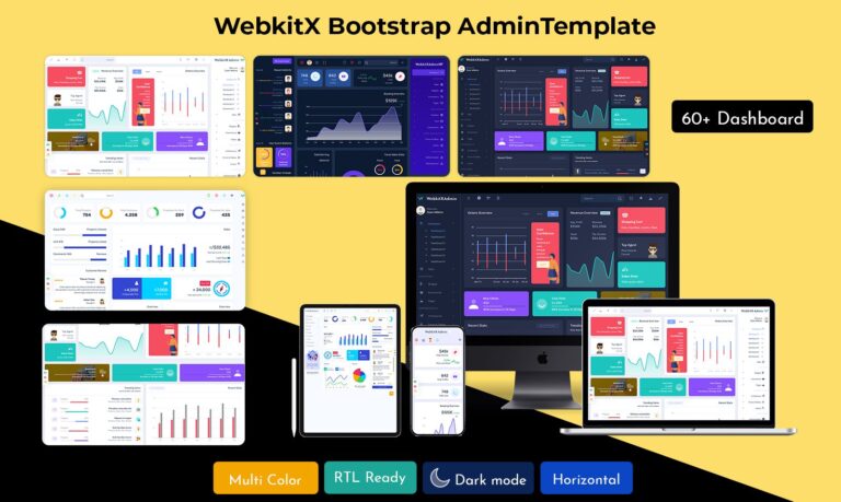 Bootstrap 5 Admin Dashboard - MultiPurpose Themes