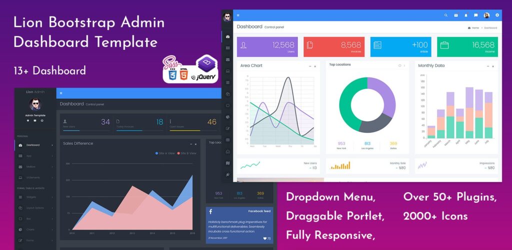 Bootstrap 5 Admin Dashboard - MultiPurpose Themes