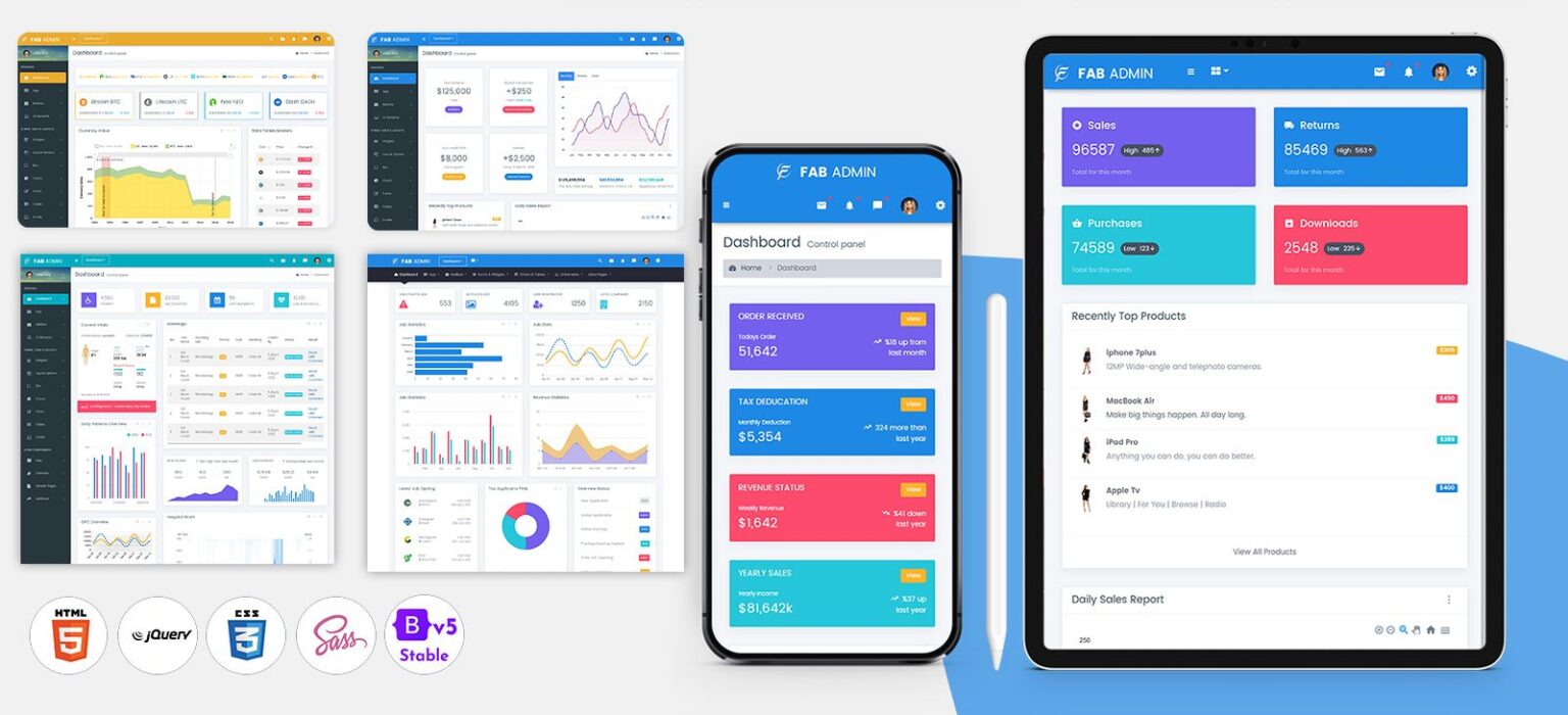 Bootstrap Admin Web App - MultiPurpose Themes