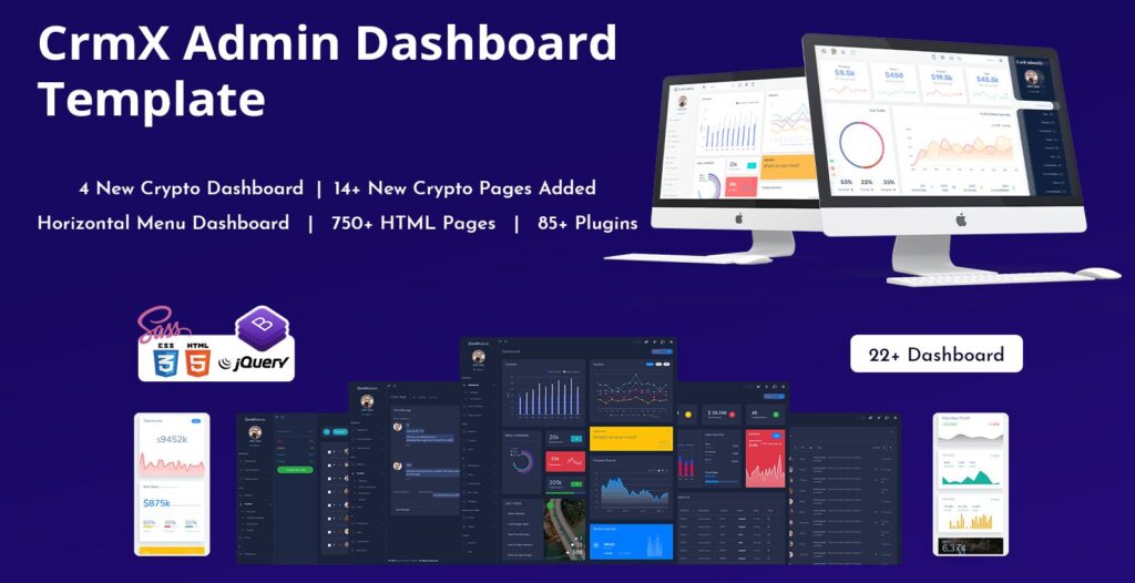 CRM Dashboard - MultiPurpose Themes