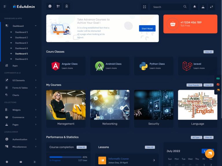 How To Get The Most Out Of Education LMS Dashboard Admin Template