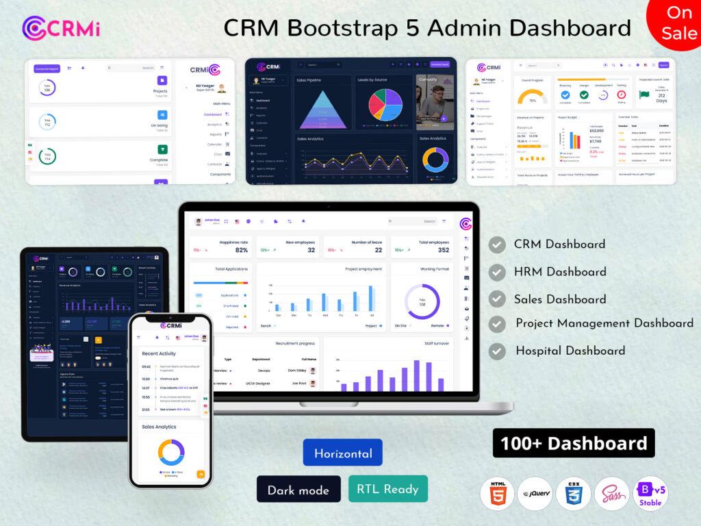 CRM-Bootstrap-5-Admin-Dashboard - MultiPurpose Themes