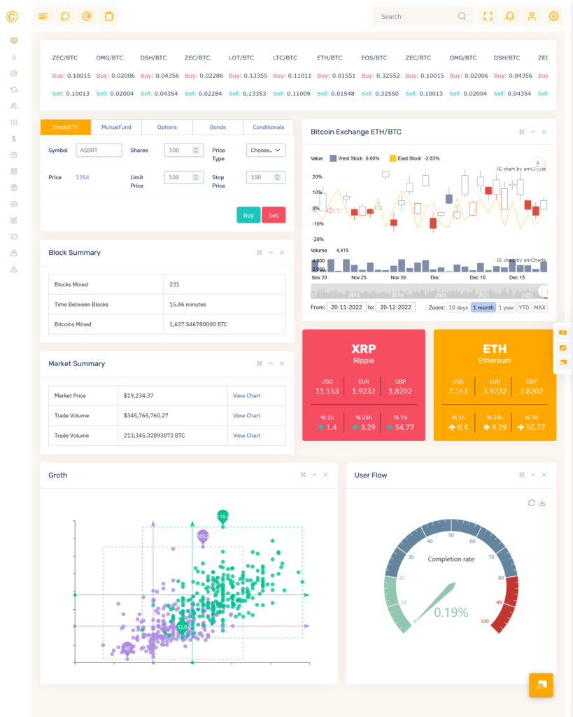 Best Bitcoin CryptoCurrency Template With Bootstrap UI Kit