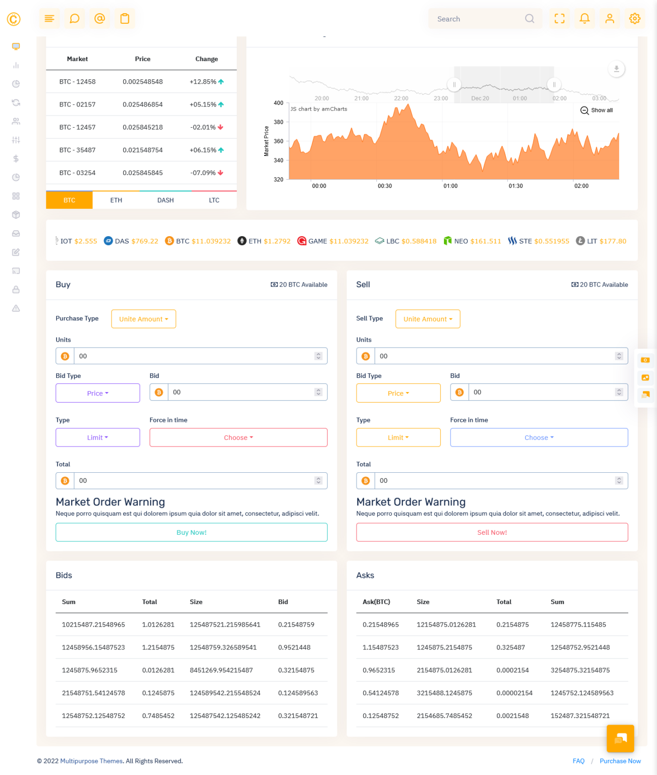 Best Selling Bootstrap 5 Admin Template And Bootstrap Panel - Crypto
