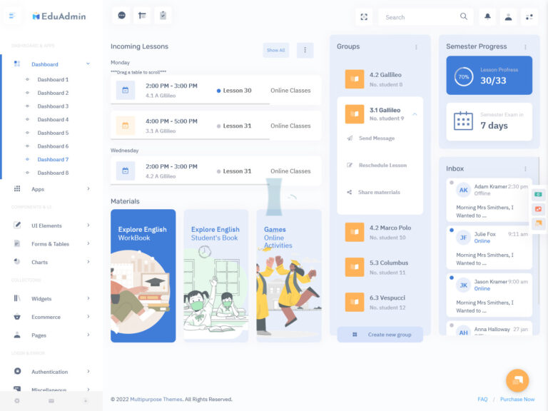 The Essential Guide to LMS Dashboard Templates for Online Learning ...