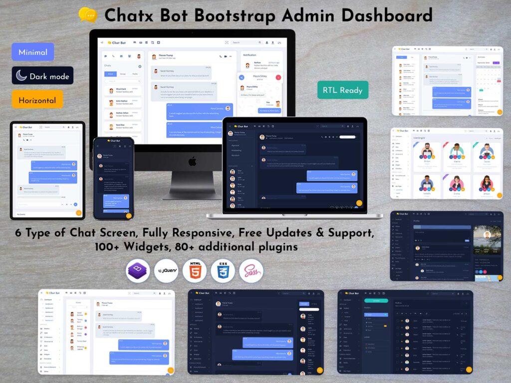 Chatx-Bot-Bootstrap-Admin-Dashboard - MultiPurpose Themes