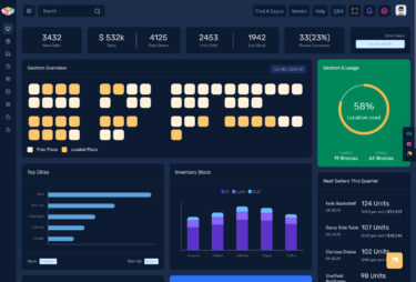 Deposite Mini Sidebar Dark Dashboard -1 - MultiPurpose Themes