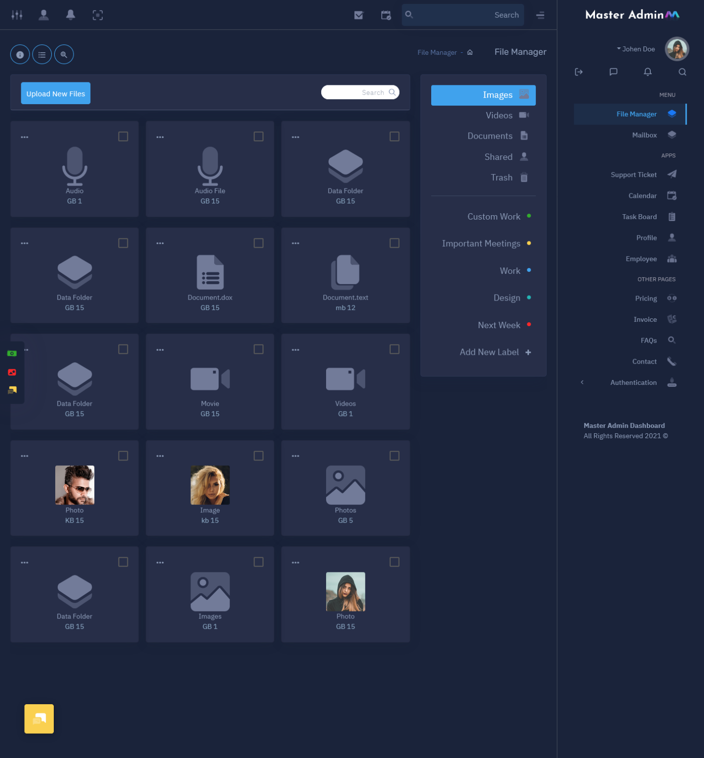 New Software Dashboard UI framework on Bootstrap Template