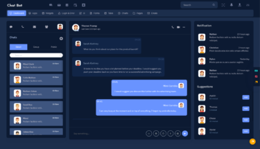 Desktop Chatbot UI Design - Simplify Chatbot Integration