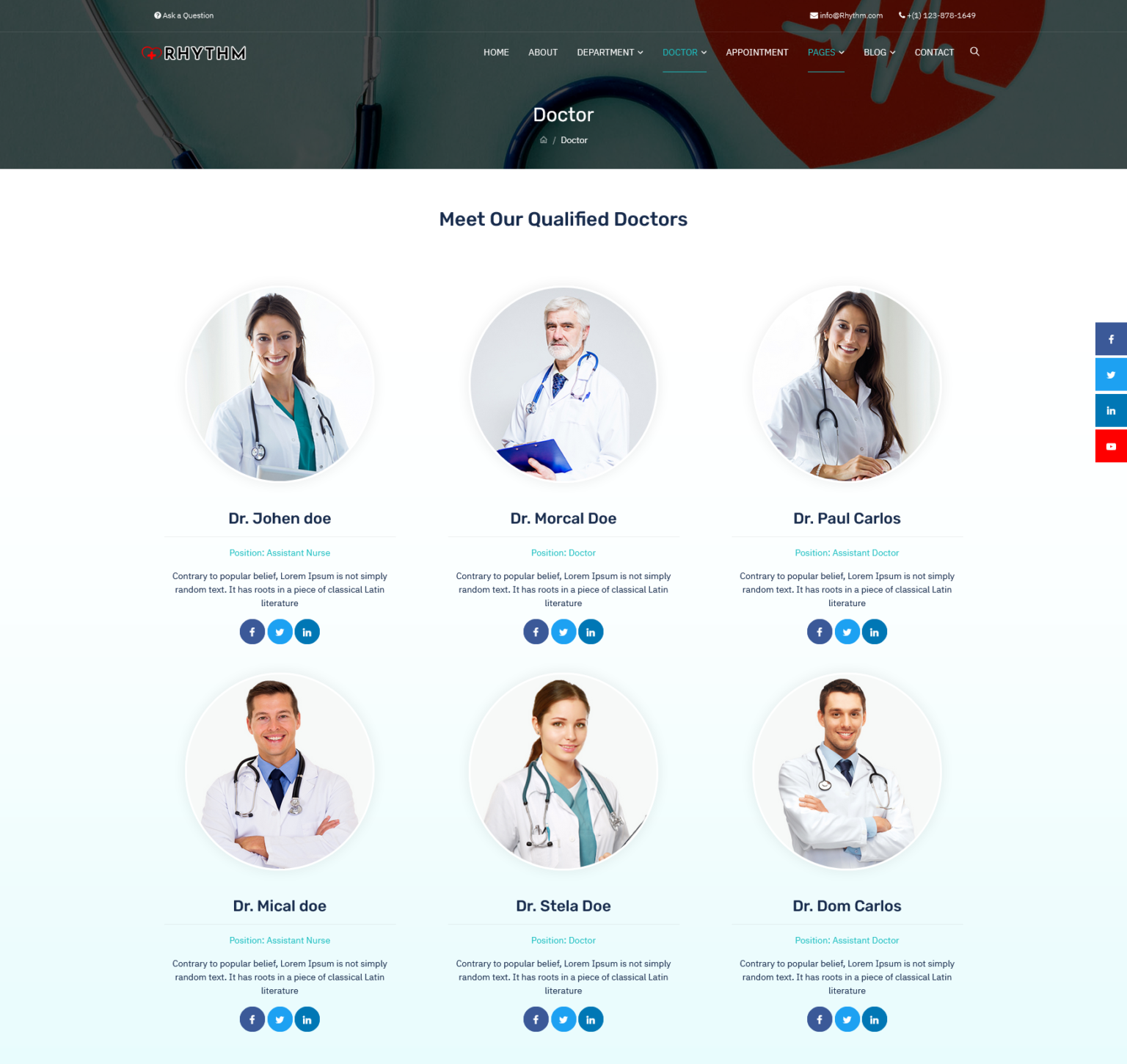 Best Hospital Software Dashboard with Admin UI Framework