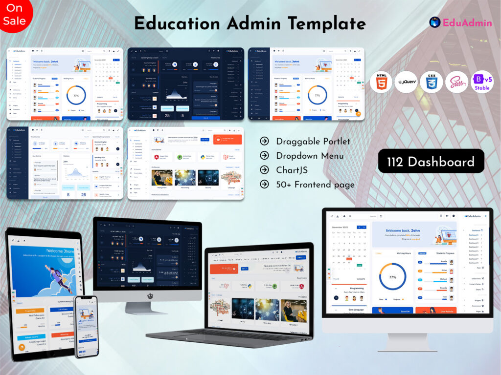 Education-Admin-Template - MultiPurpose Themes