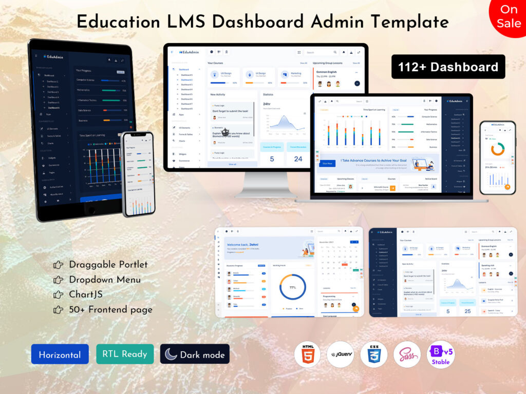 Education-LMS-Dashboard-Admin-Template - MultiPurpose Themes