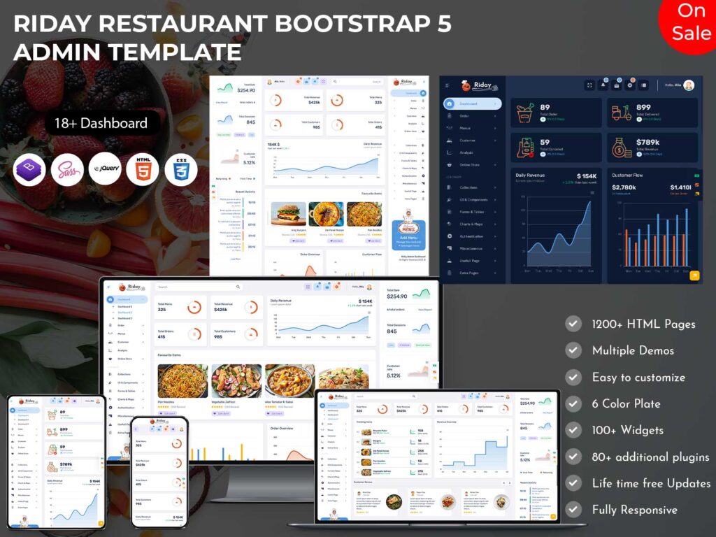 Riday-Restaurant-Bootstrap-5-Admin-Template - MultiPurpose Themes