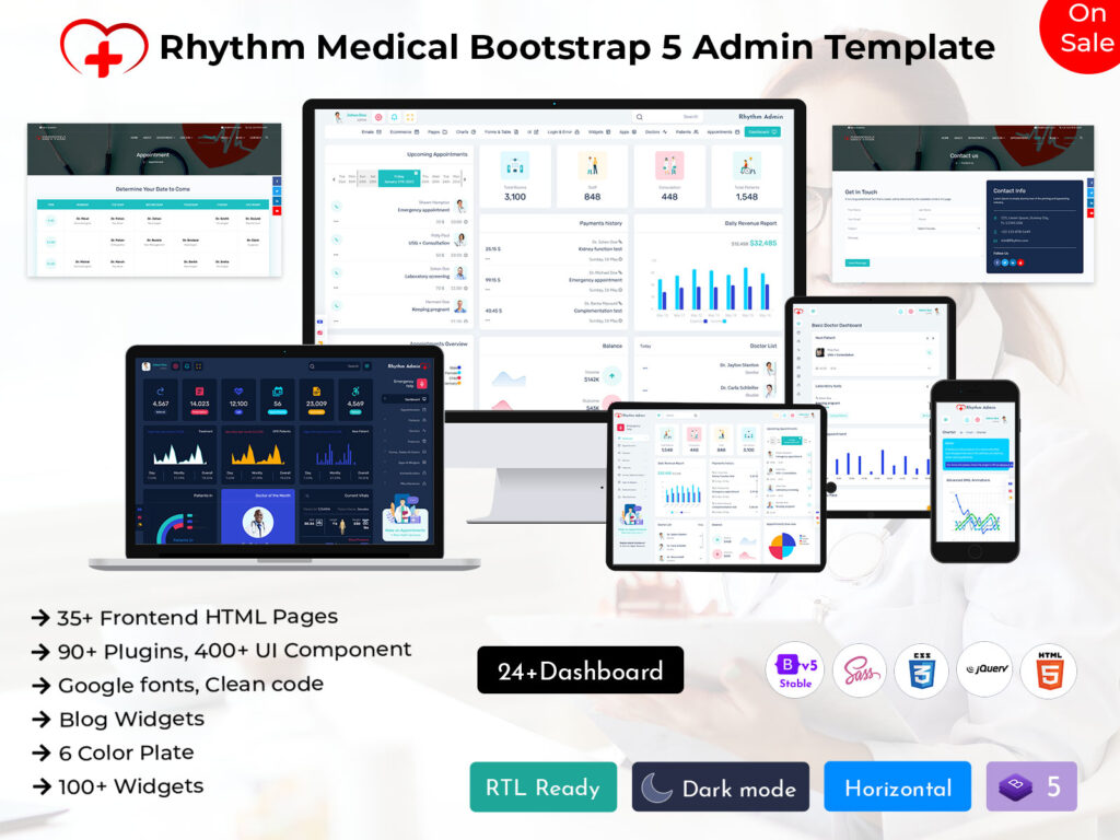 Rhythm-Medical-Bootstrap-5-Admin-Template - MultiPurpose Themes