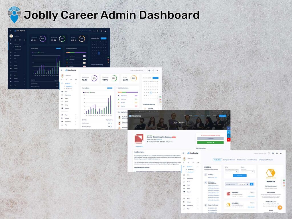 Joblly-Career-Admin-Dashboard - MultiPurpose Themes