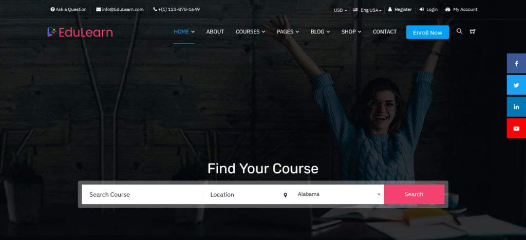Creating a Online Course Dashboard with a LMS Dashboard Templates