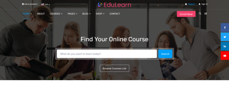 Creating a Online Course Dashboard with a LMS Dashboard Templates