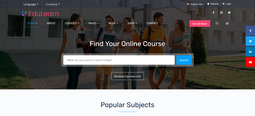 Creating a Online Course Dashboard with a LMS Dashboard Templates
